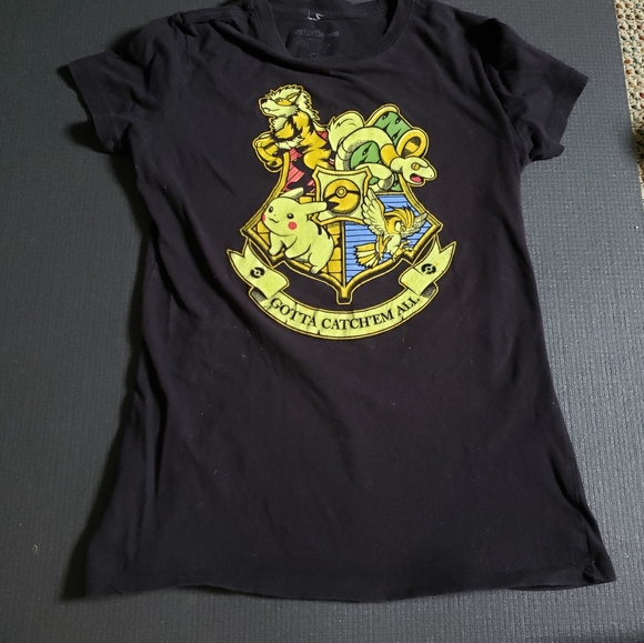 Tee Turtle | Tops | 35 Pokemon Hogwarts Crest Graphic Tee | Poshmark